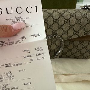 Gucci Receipt